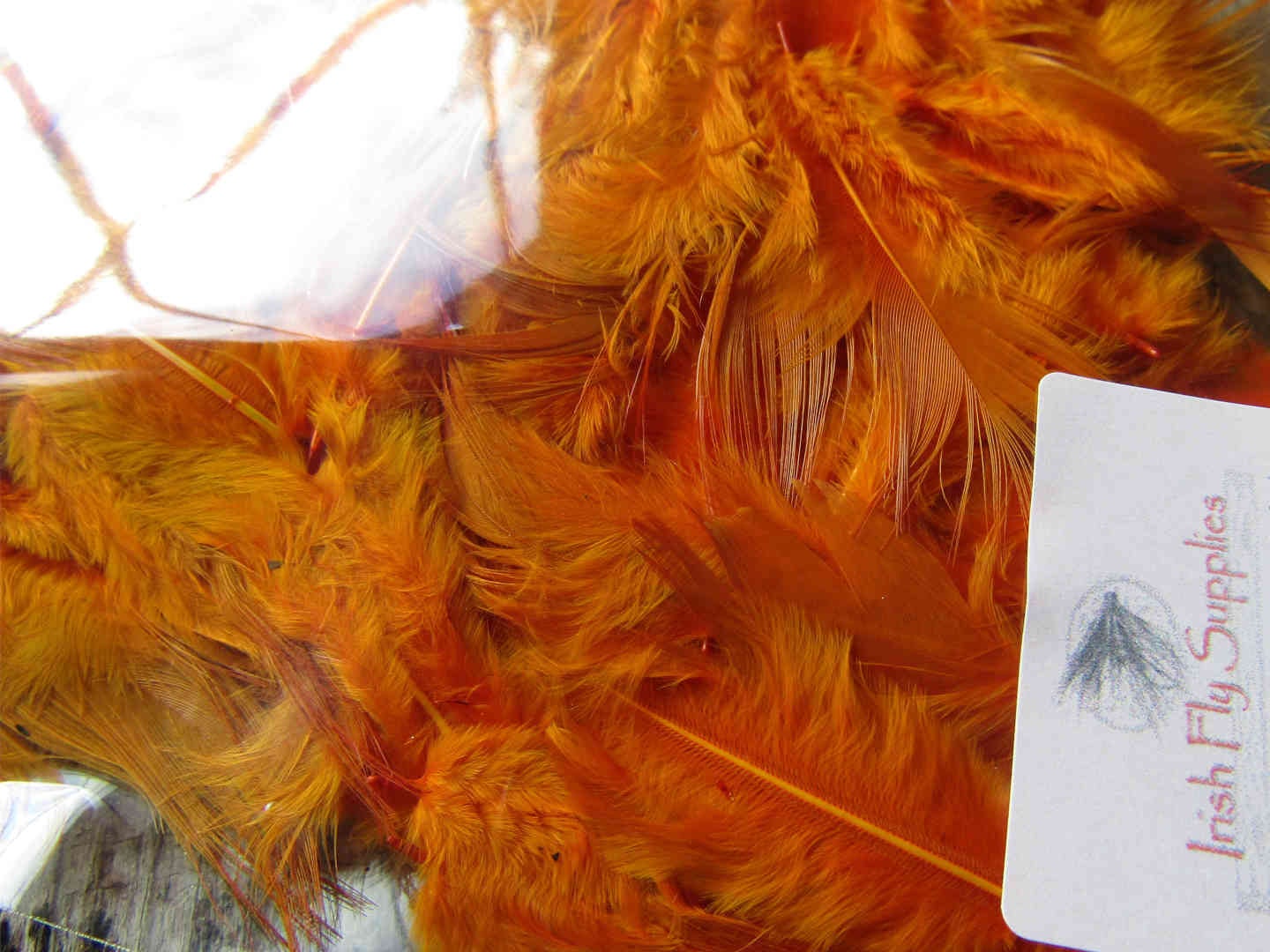 Bleached Golden Pheasant Rump Feathers | Irish Fly Supplies